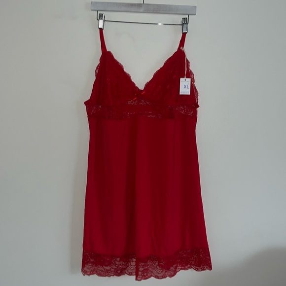 Primark | Intimates & Sleepwear | Primark Xl 4 16 Red Sexy Lace Stretch ...
